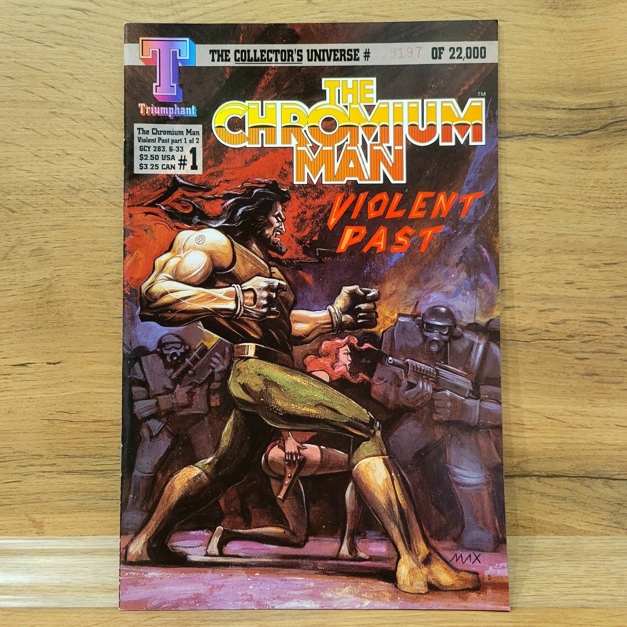 The Chromium Man #1. Оригинальный Комикс.