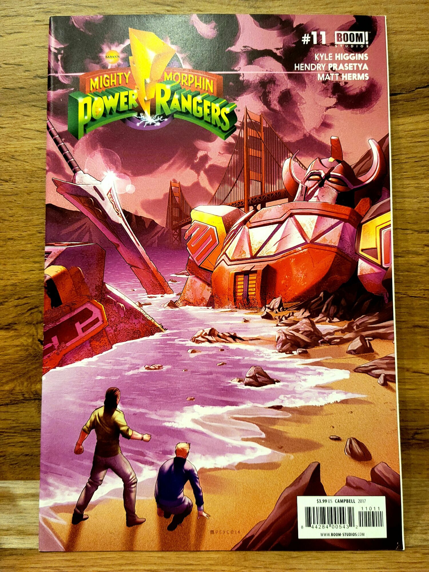 Power Rangers #11. Оригинальный Американский Комикс.