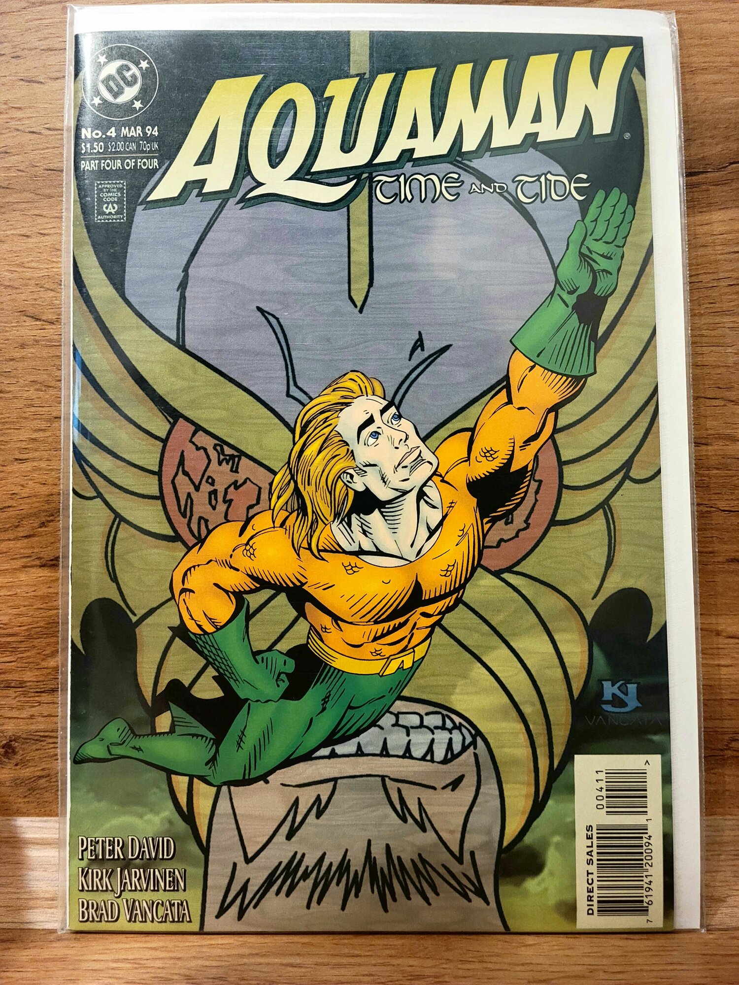 Ретро Комикс Aquaman #4. 1994 Год. Оригинал!
