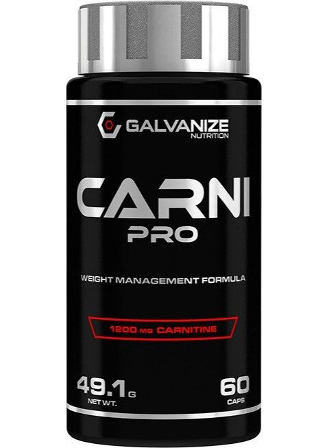 L-Карнитин в капсулах Galvanize Nutrition CARNI PRO 60 капсул