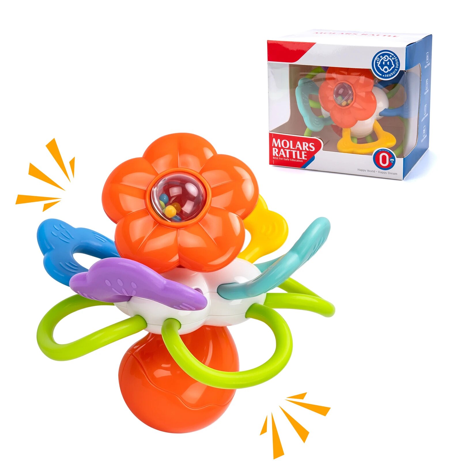 Погремушка Flower Ball