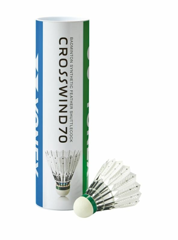 Синтетические воланы Yonex Crosswind 70 скорость 2