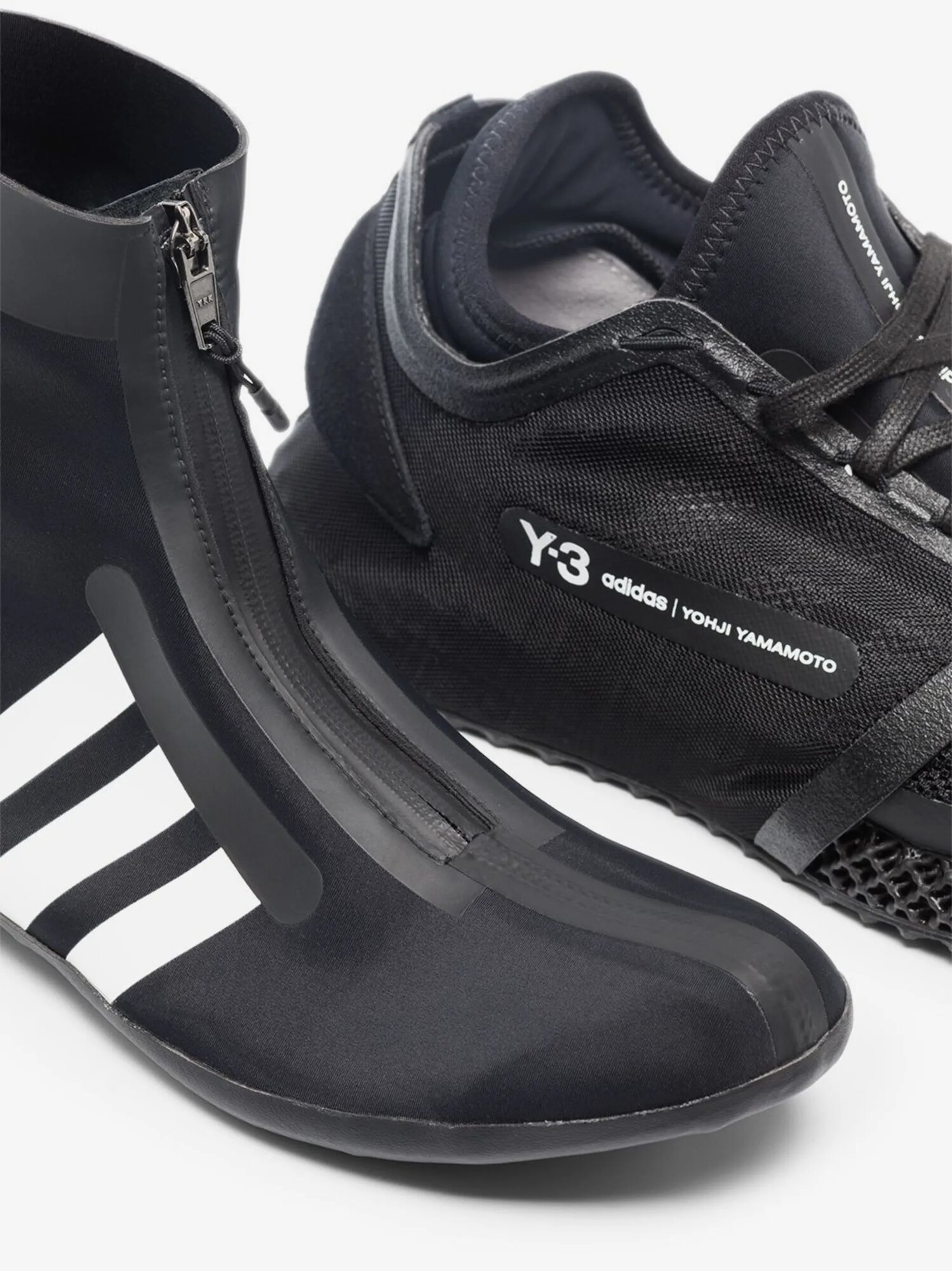 Кроссовки Y-3 Y-3 Runner 4D IOW, размер 6, черный — фото 1