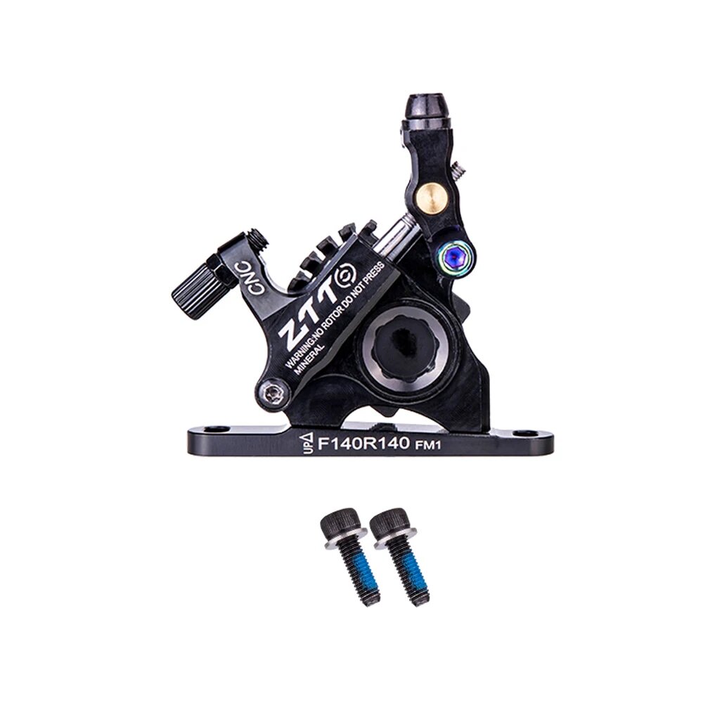 ZTTO Гидравлический дисковый тормоз 140 мм красный Front Brake Black