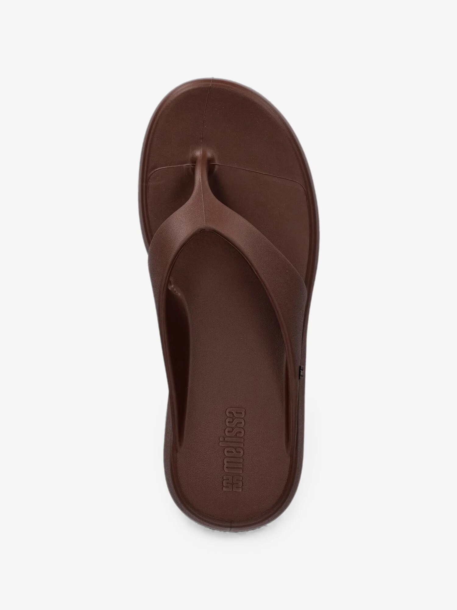 Шлёпанцы melissa Platform flip-flops, размер 39, коричневый — фото 1