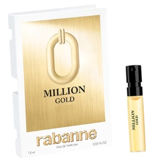 Мужская туалетная вода Пако Рабан Миллион Голд 1.5 мл сэмпл - Paco Rabanne Million Gold