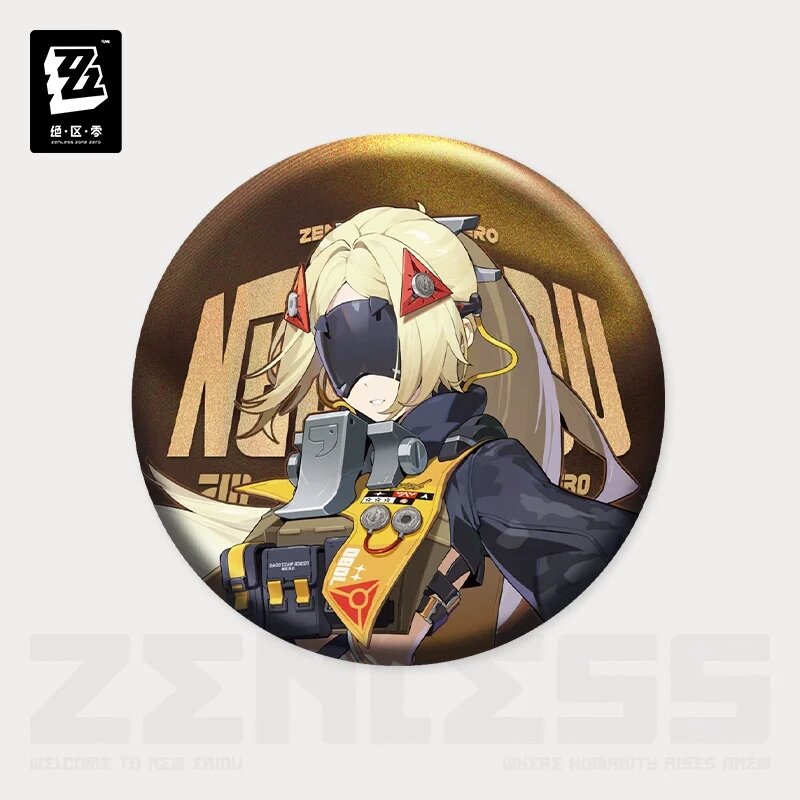 Фигурка Солдат 11 Zenless Zone Zero miHoYo Badge Trigger