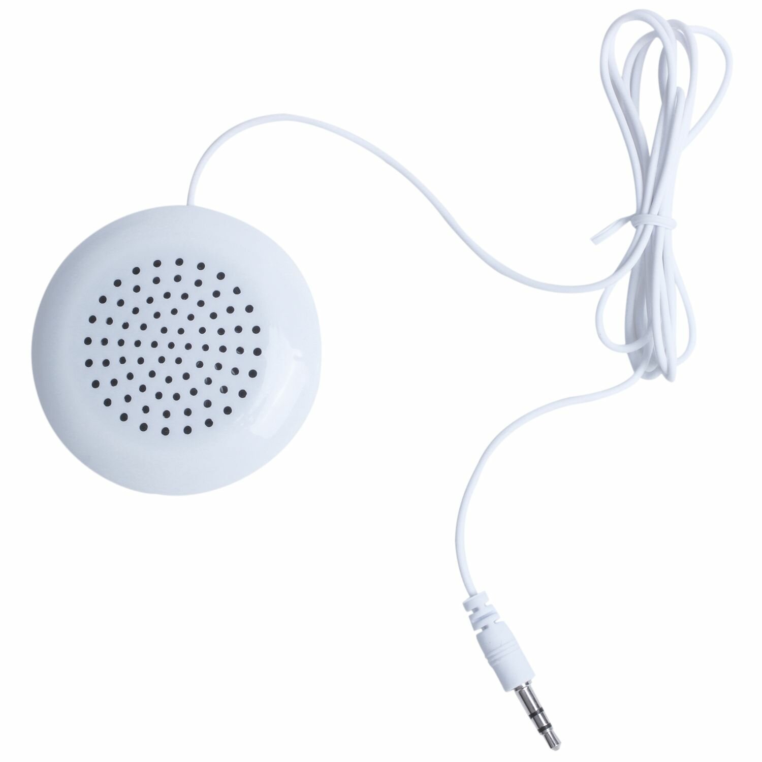 Новый 3,5-миллиметровый портативный мини-динамик для MP3 MP4 CD iPod Phone Белый