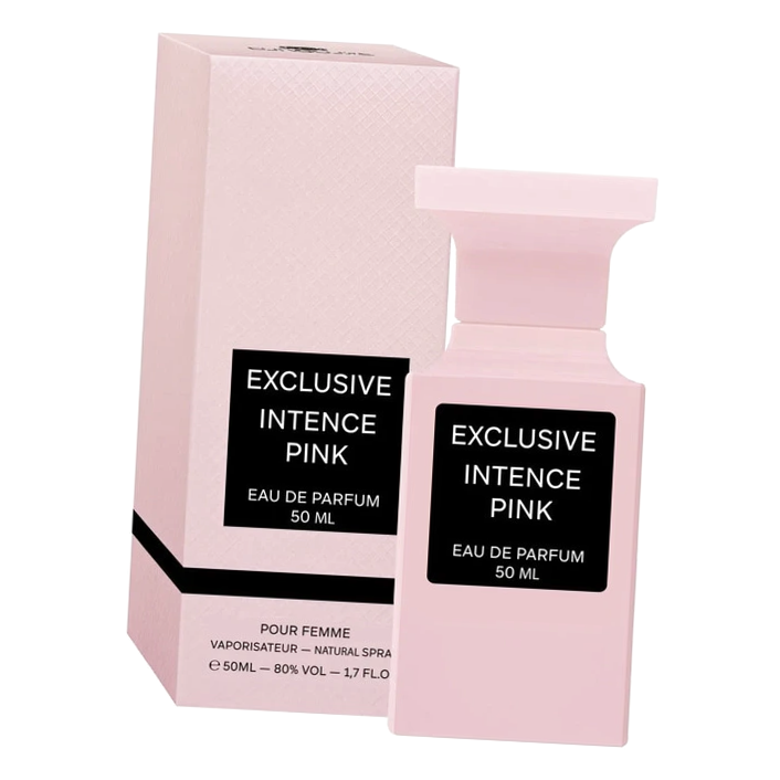 Парфюмерная вода Euroluxe Exclusive Intence Pink 50 мл женская / Евролюкс Эксклюзив Интенс Пинк