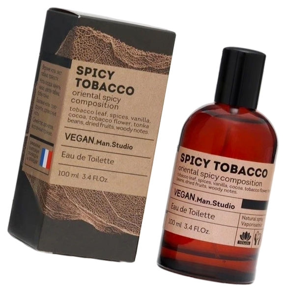 Vegan Man Studio Spicy Tobacco мужская туалетная вода 100 мл / Веган Мен Студио