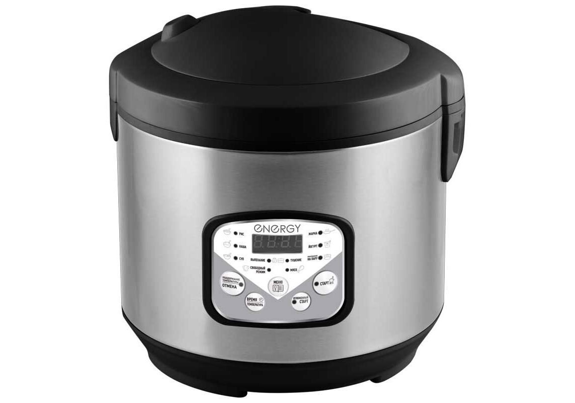 Мультиварка ENERGY EN-257 V, 5л, 10 программ, антипригарная чаша, 900 Вт, отложенный старт