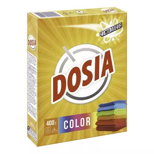 Стиральный порошок Dosia Color для цветного белья 400 г