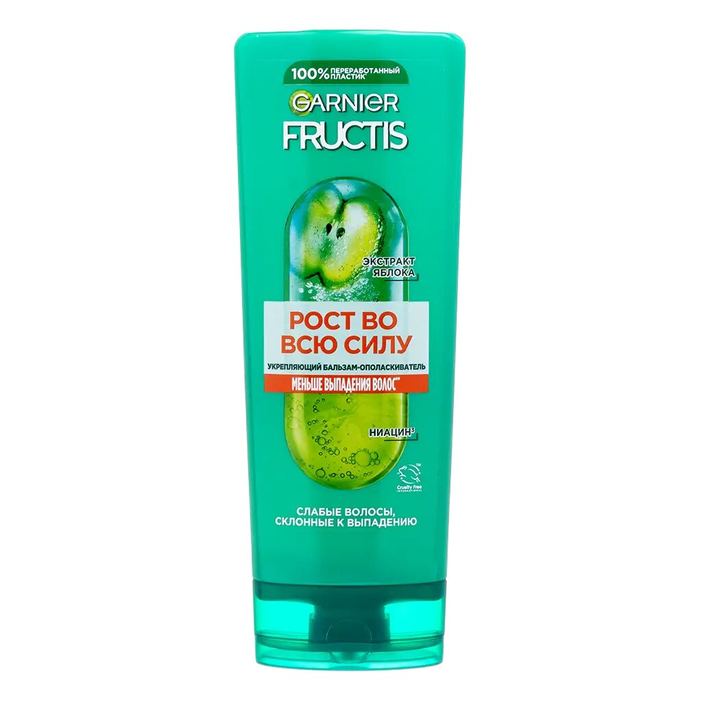 Garnier Fructis Бальзам-ополаскиватель для волос Рост во всю силу 387 мл 1 шт