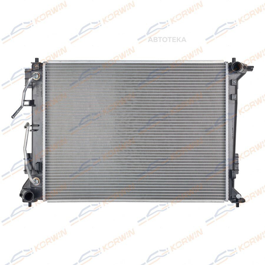 Радиатор охлаждения Hyundai Tucson/Kia Sportage 1.6-2.0 (15-) AT паяный KORWIN KWKB2318