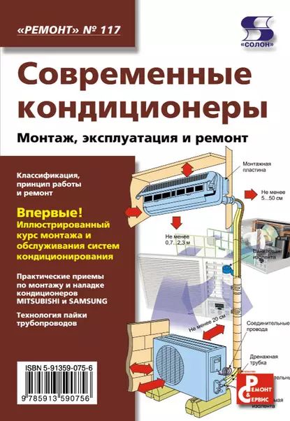 Современные кондиционеры. Монтаж, эксплуатация и ремонт | Электронная книга