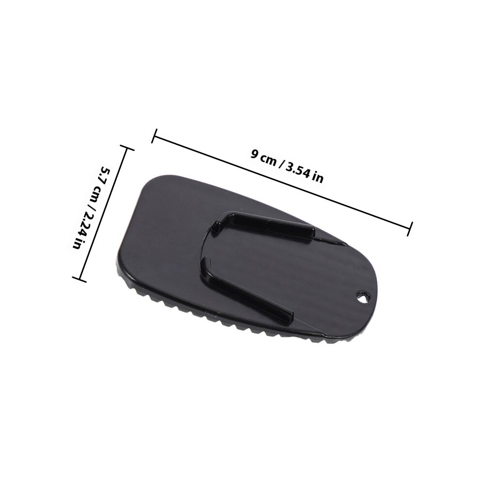 2 Пcs Подставка Для Бокового Опорного Колодца Мотоцикла 9.00X5.70X0.80Cm