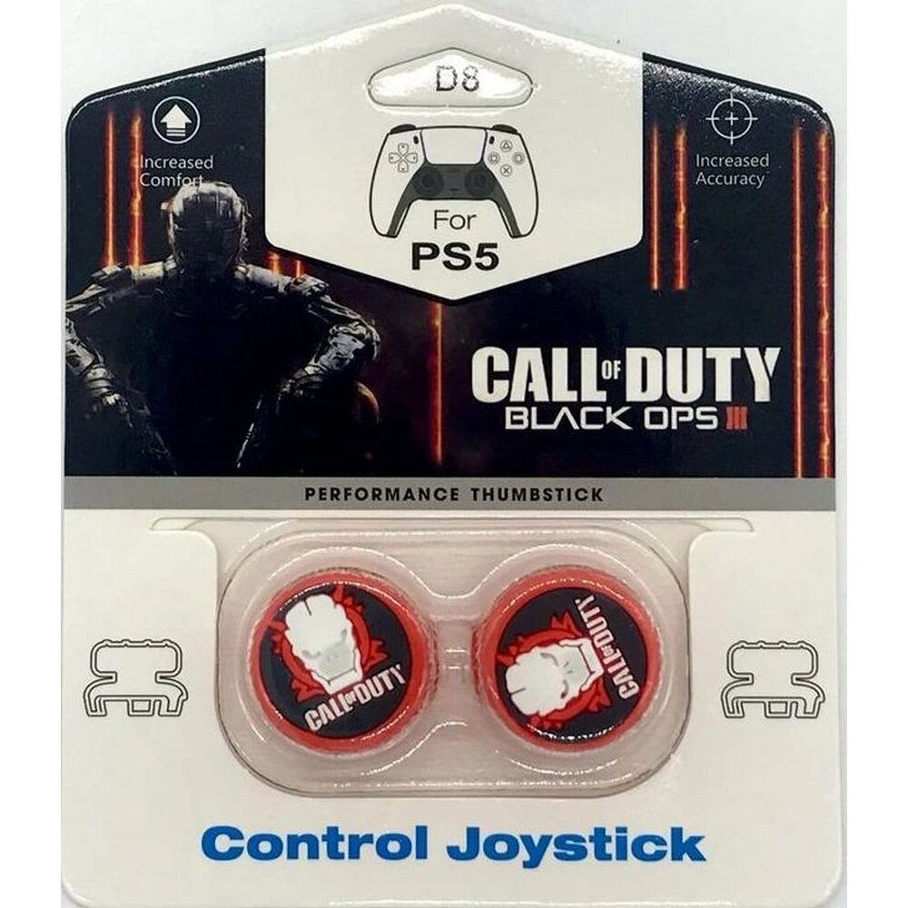 Высокие накладки на стики FPS Call of Duty Black OPS для геймпада DualSense (оранжевый) Оранжевый