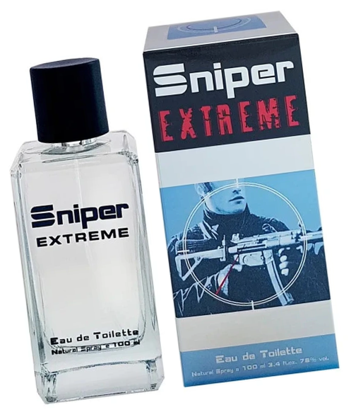 Parfums Genty Sniper Extreme мужская туалетная вода 100 мл - парфюм Дженти Снайпер Экстрим