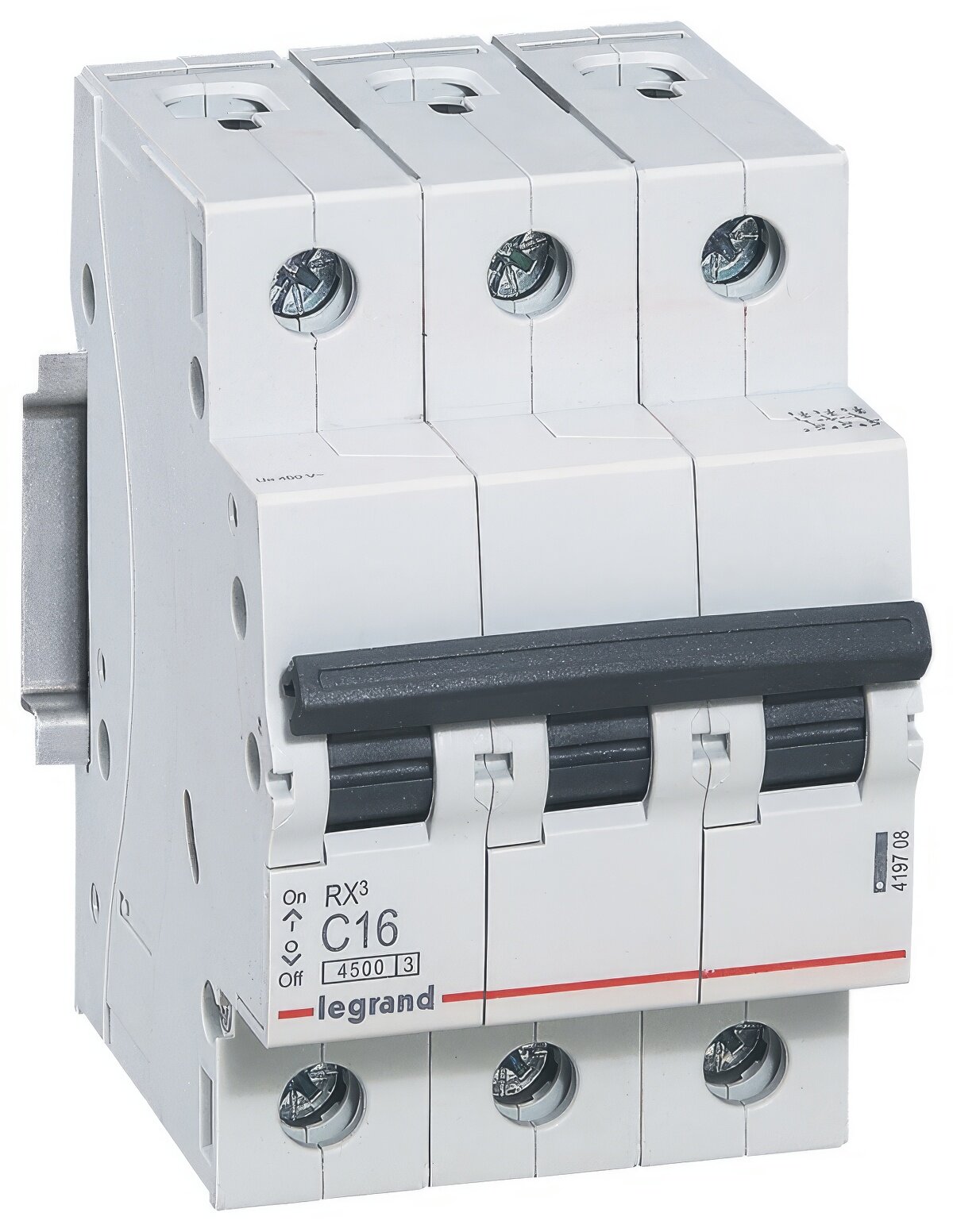 Автоматический выключатель Legrand RX3 3P C16 А 4.5 кА