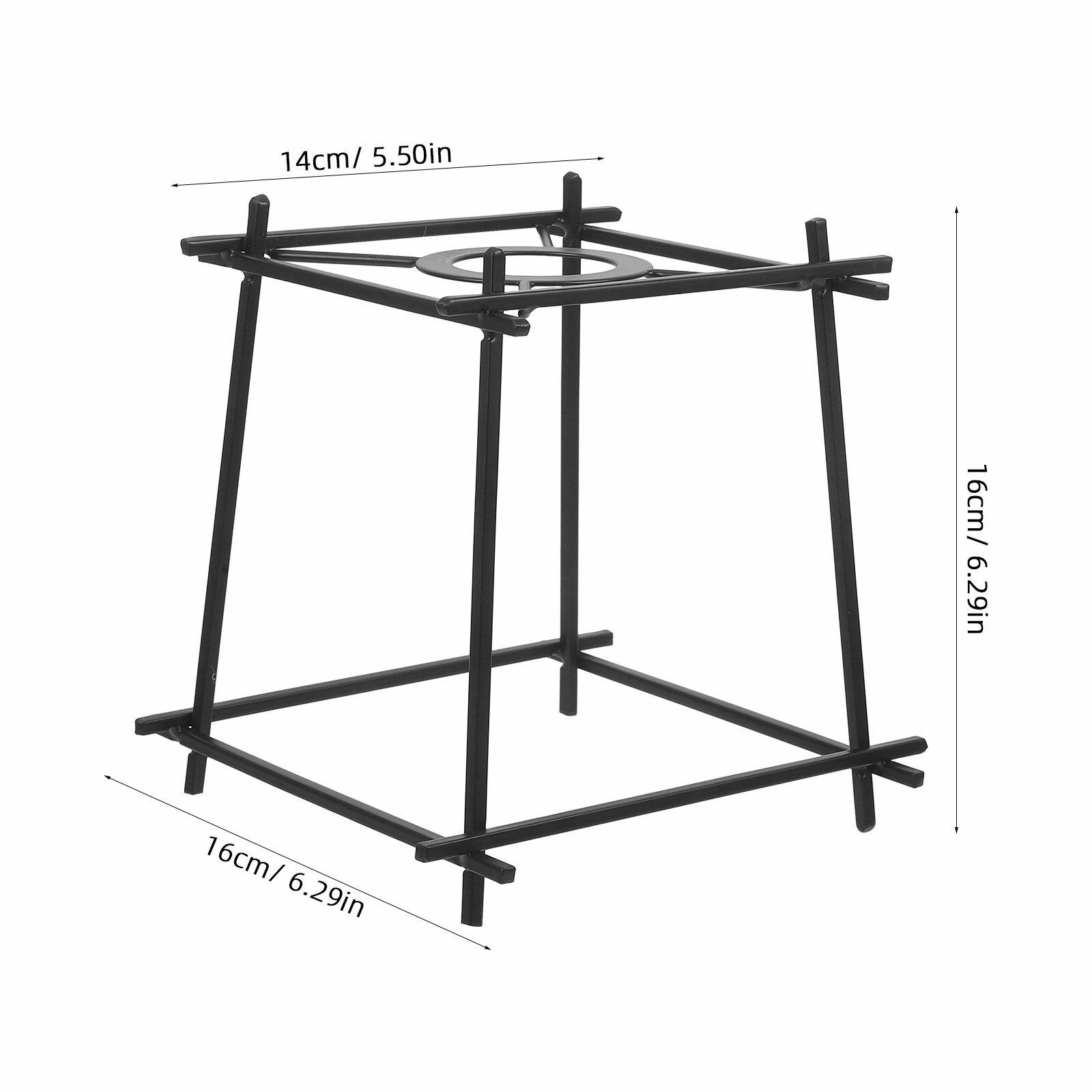 Ламповый Плафон Из Металла В Ретро Стиле Для Дома И Бара 16.00X16.00X14.00Cm