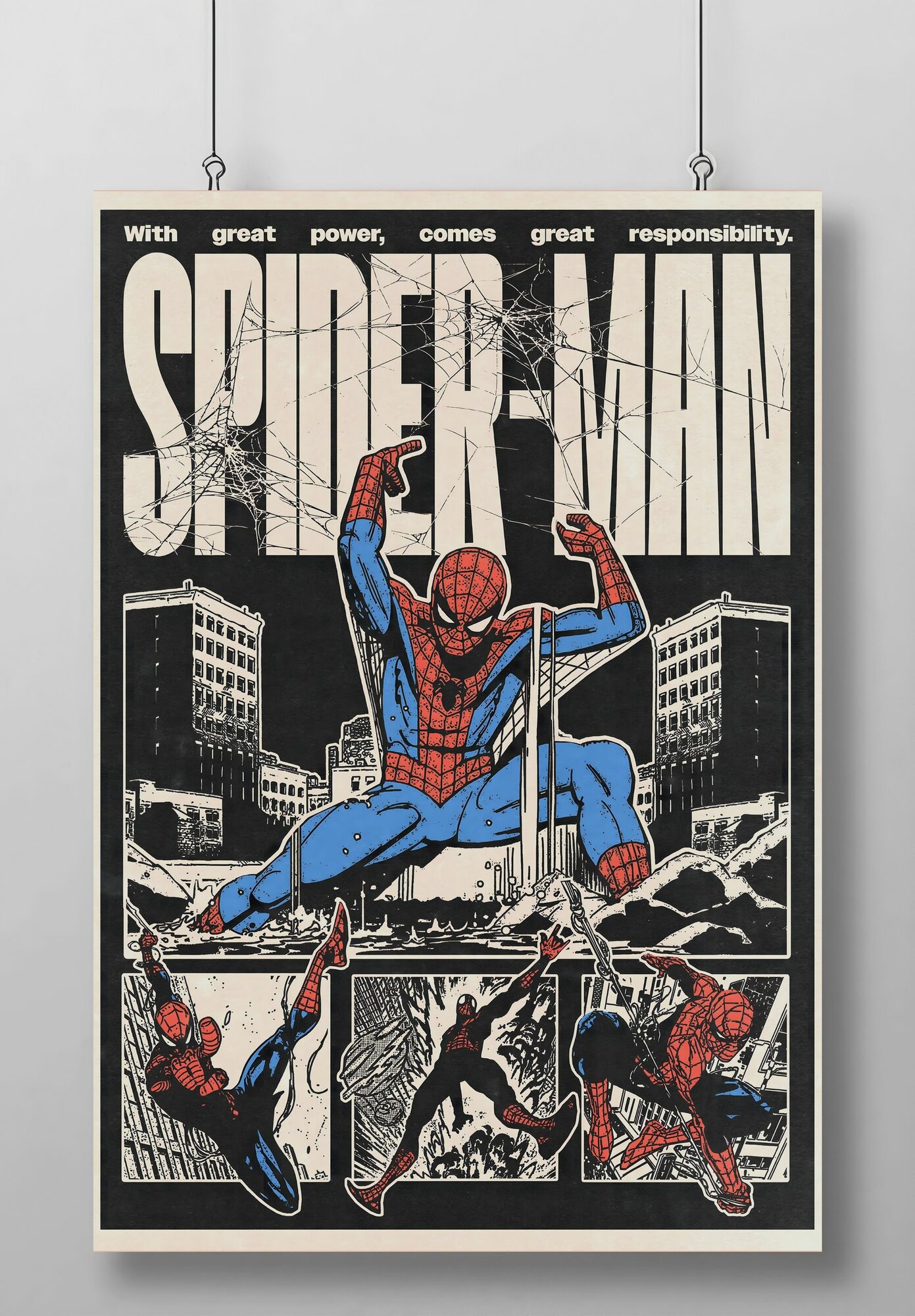 Постер / Плакат Человек Паук (Spider Man)