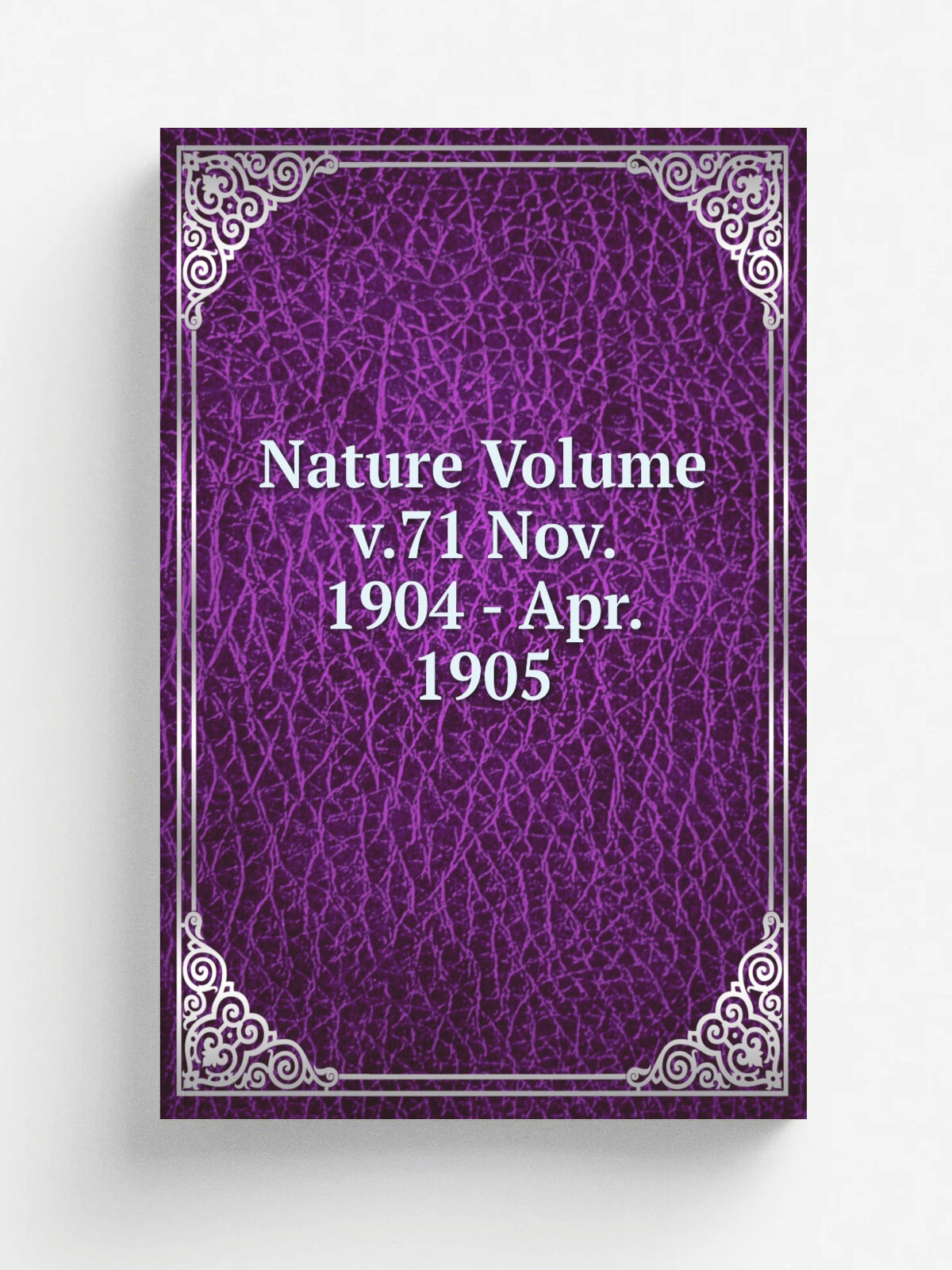 Nature Volume v.71 Nov. 1904 - Apr. 1905 | Репринт