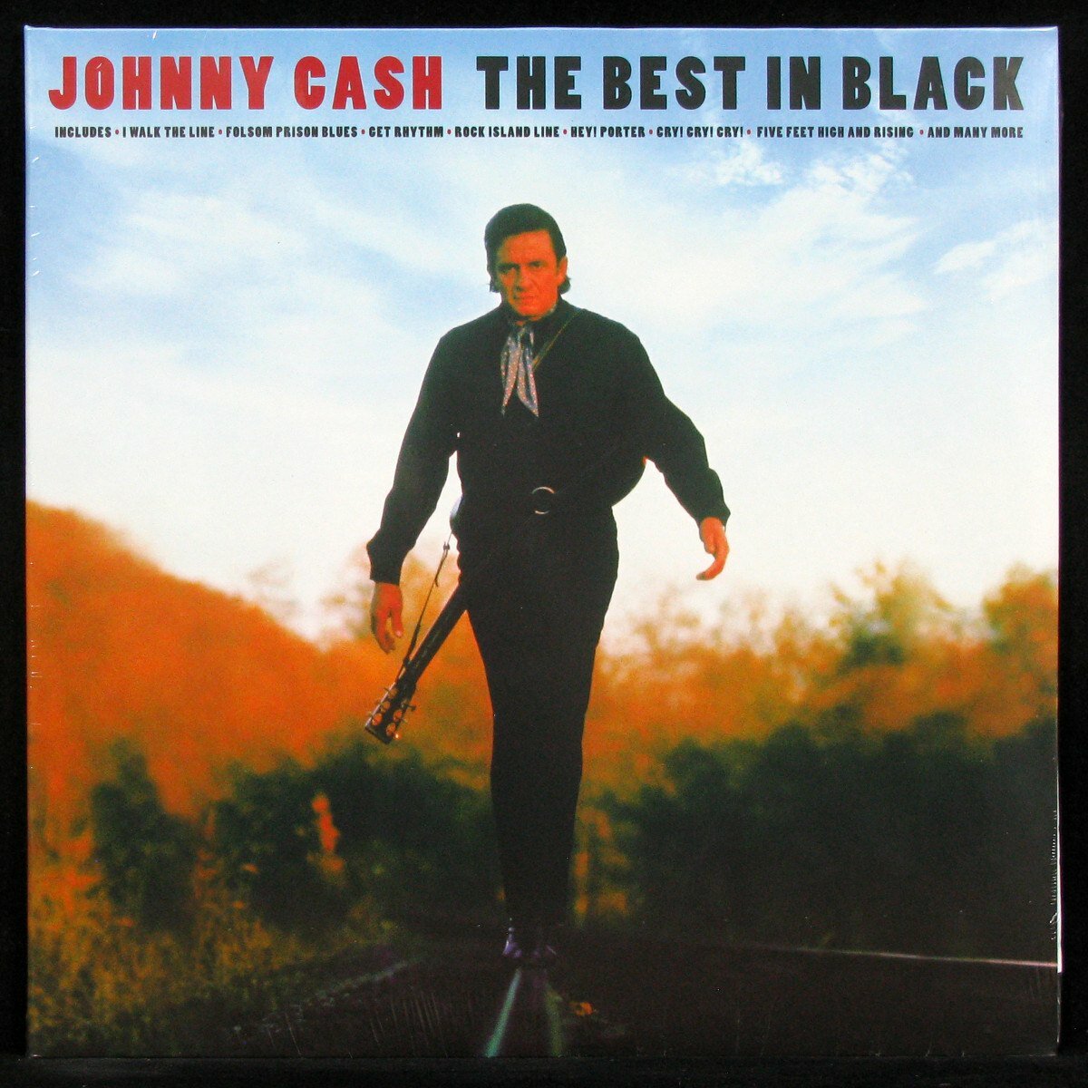 Виниловая пластинка Marathon Media International Johnny Cash – Best In Black (2LP)