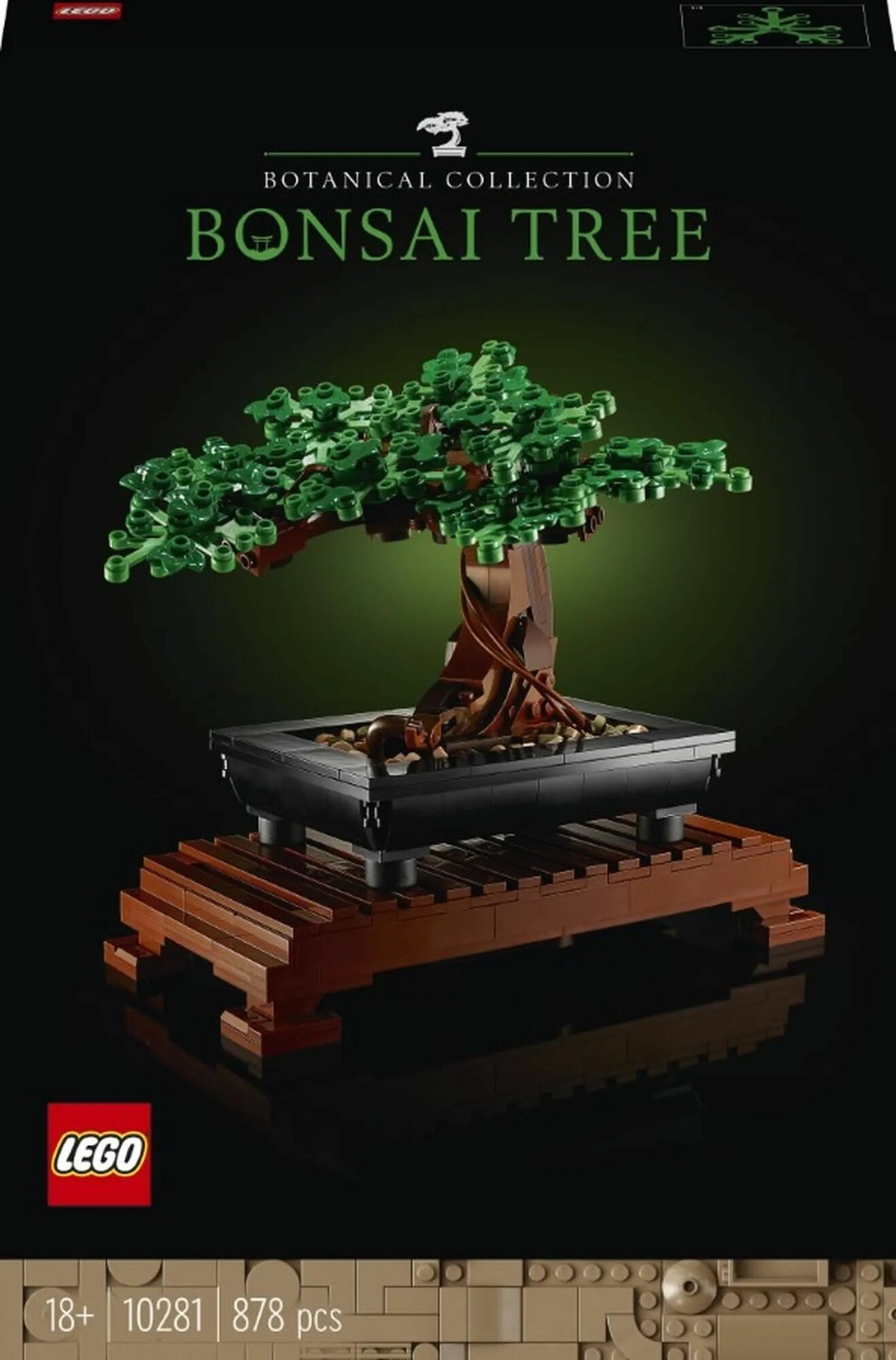 Конструктор LEGO Icons - Bonsai Tree/Дерево бонсай - Лего 10281