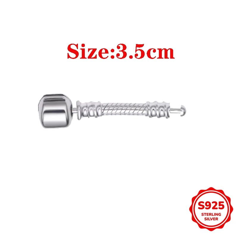 Удлинитель для браслета S925, серебро, 3.5cm