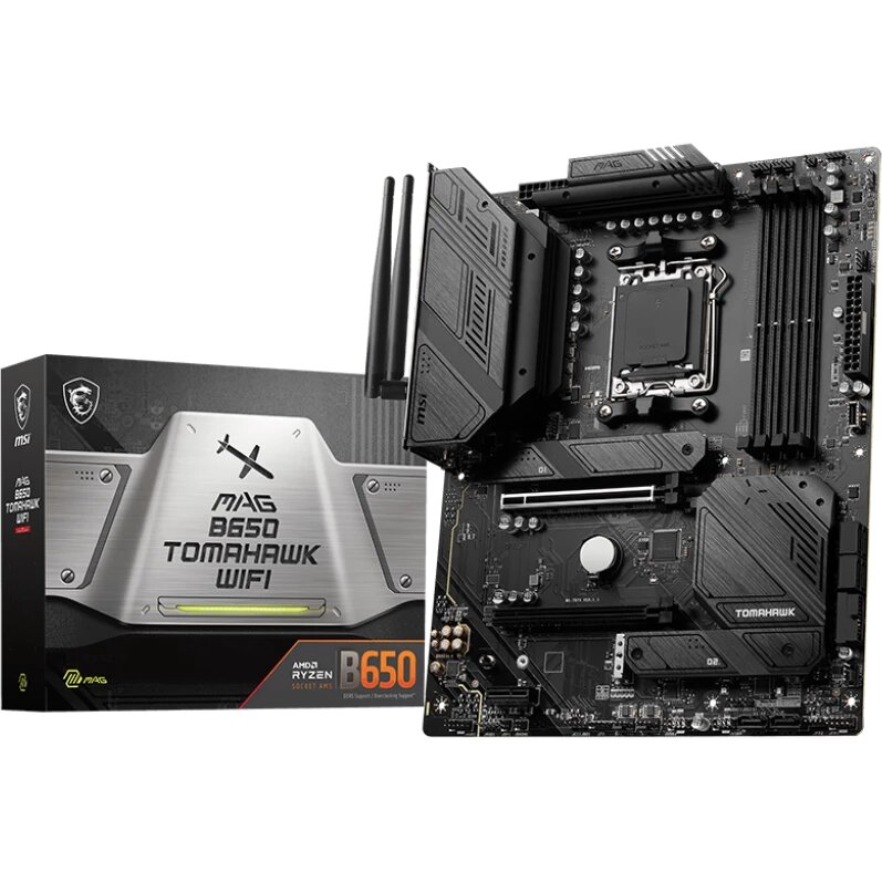 Материнская плата MSI B650 MAG Tomahawk WIFI Socket AM5, оригинал