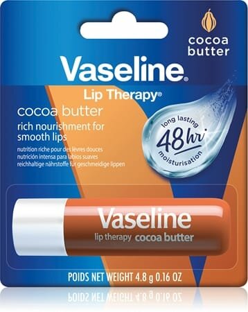 Бальзам для губ Vaseline Lip Care, оттенок cocoa, 4,8 г