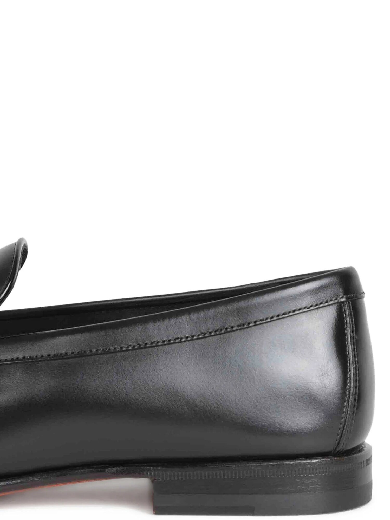 Лоферы Santoni Leather penny loafers, размер 43 — фото 1