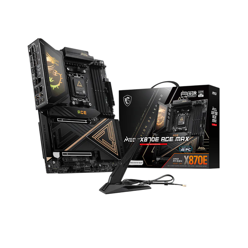 Материнская плата MEG X870E ACE MAX, AMD Ryzen 7000/8000/9000, DDR5 MEGX870EACEMAX