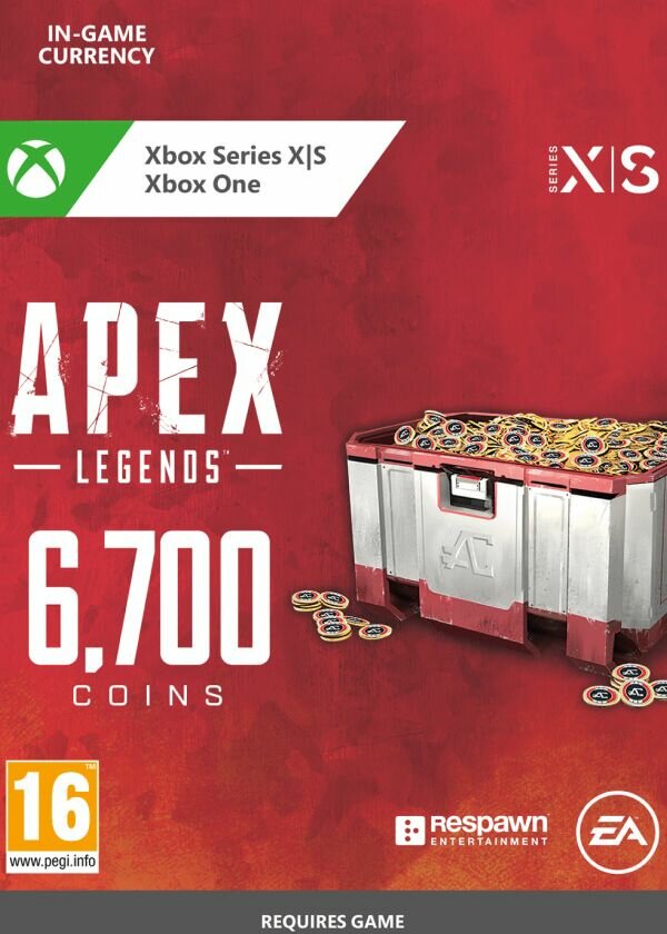 APEX Legends: 6700 Coins (Xbox) / Россия, Весь мир