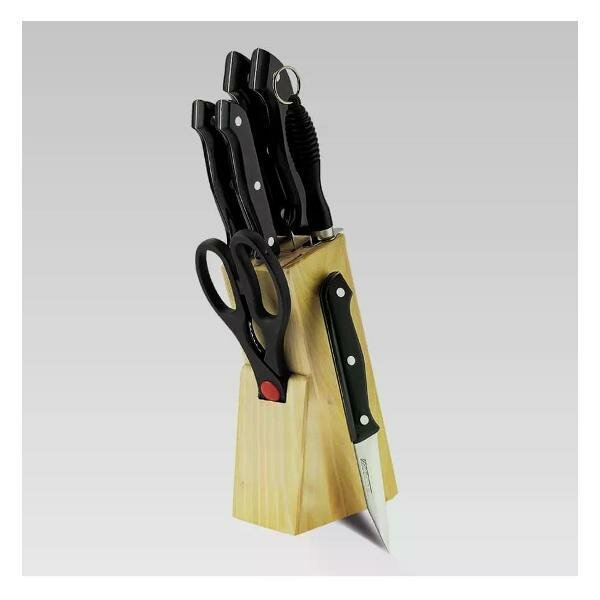 Набор кухонных ножей Maestro Набор ножей Maestro MR-1402 Basic пластиковые ручки 8пр.