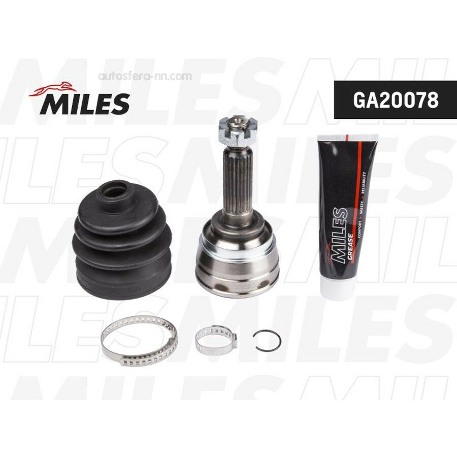 MILES GA20078 ШРУС DAEWOO MATIZ 0.8 95- нар.