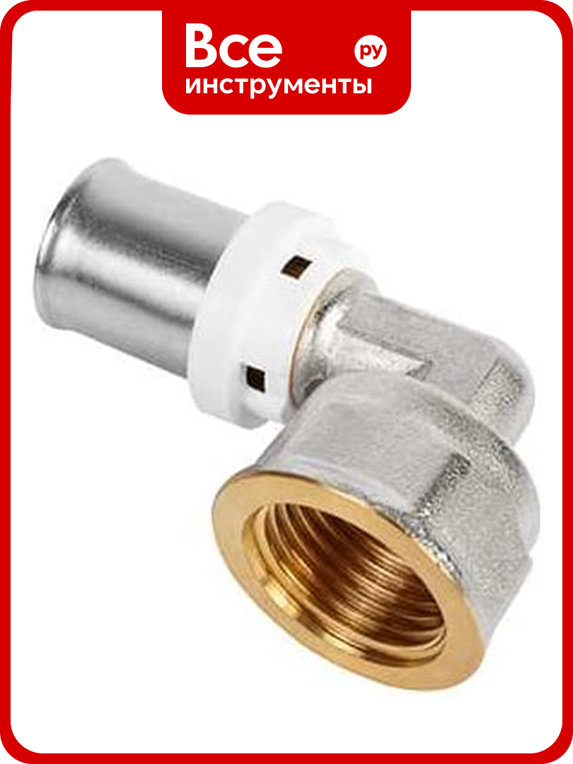 Угол пресс-фитинг K-FLEX SOLID 90 гр, BP 26x1" 86MLAH1A090600C, из латуни, фитингов и соединений