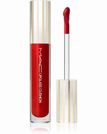 Блеск для губ mac cosmetics lipglass cushion high-pigment oil, tantrum, 5 ml