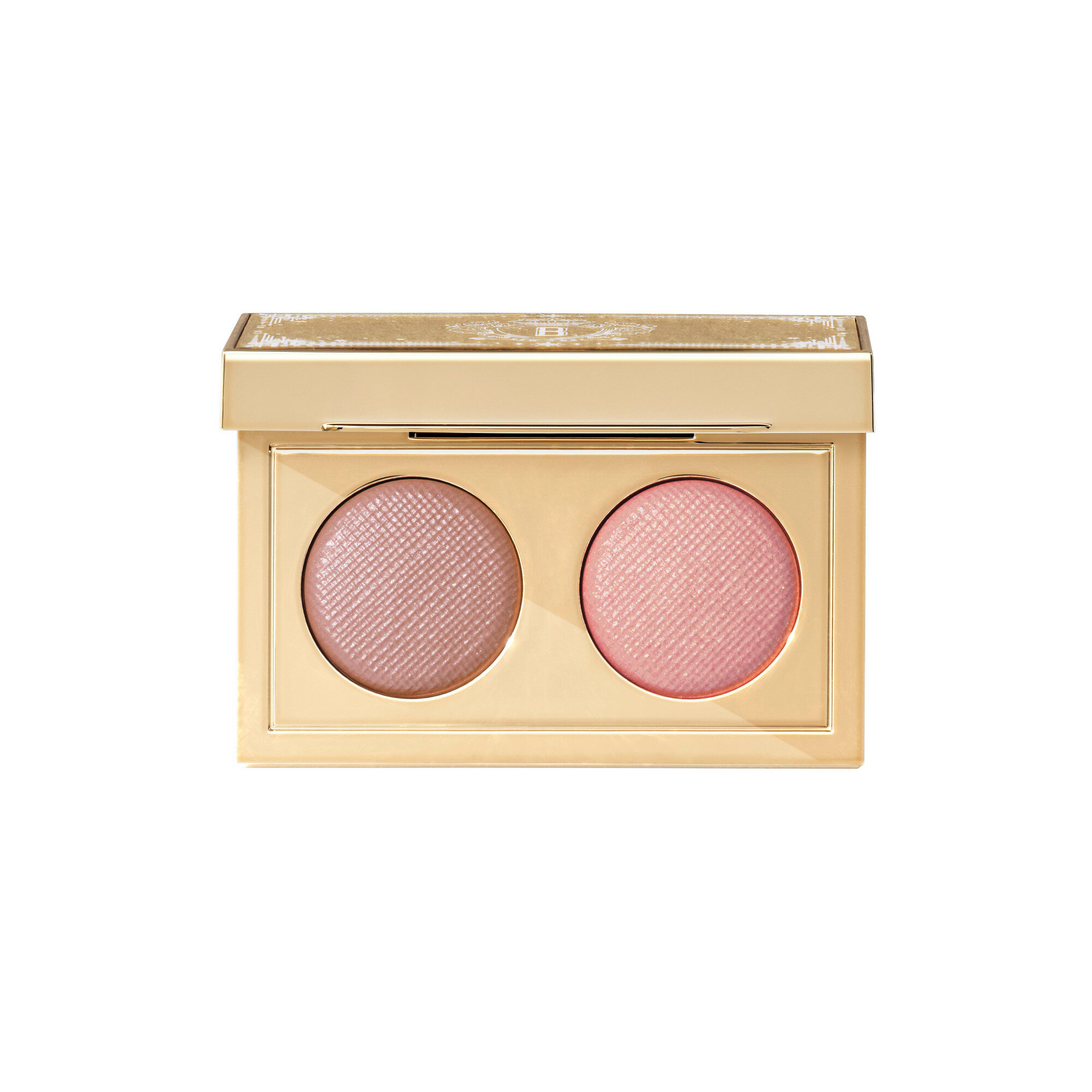 BOBBI BROWN Luxe Eye Shadow Duo Палетка теней Blushed Mauve, Pink Satin