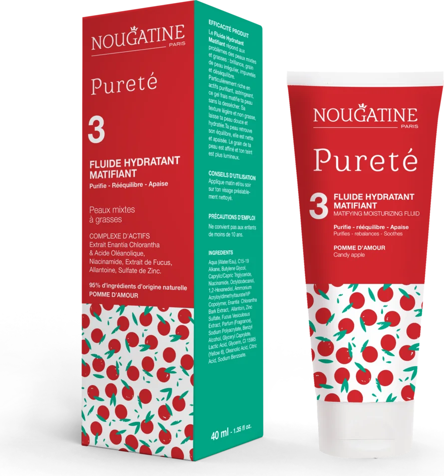 Nougatine Paris Флюид увлажняющий матирующий "Чистота" №3 Purete Fluide Hydratant Matifiant №3 2*250+160ml