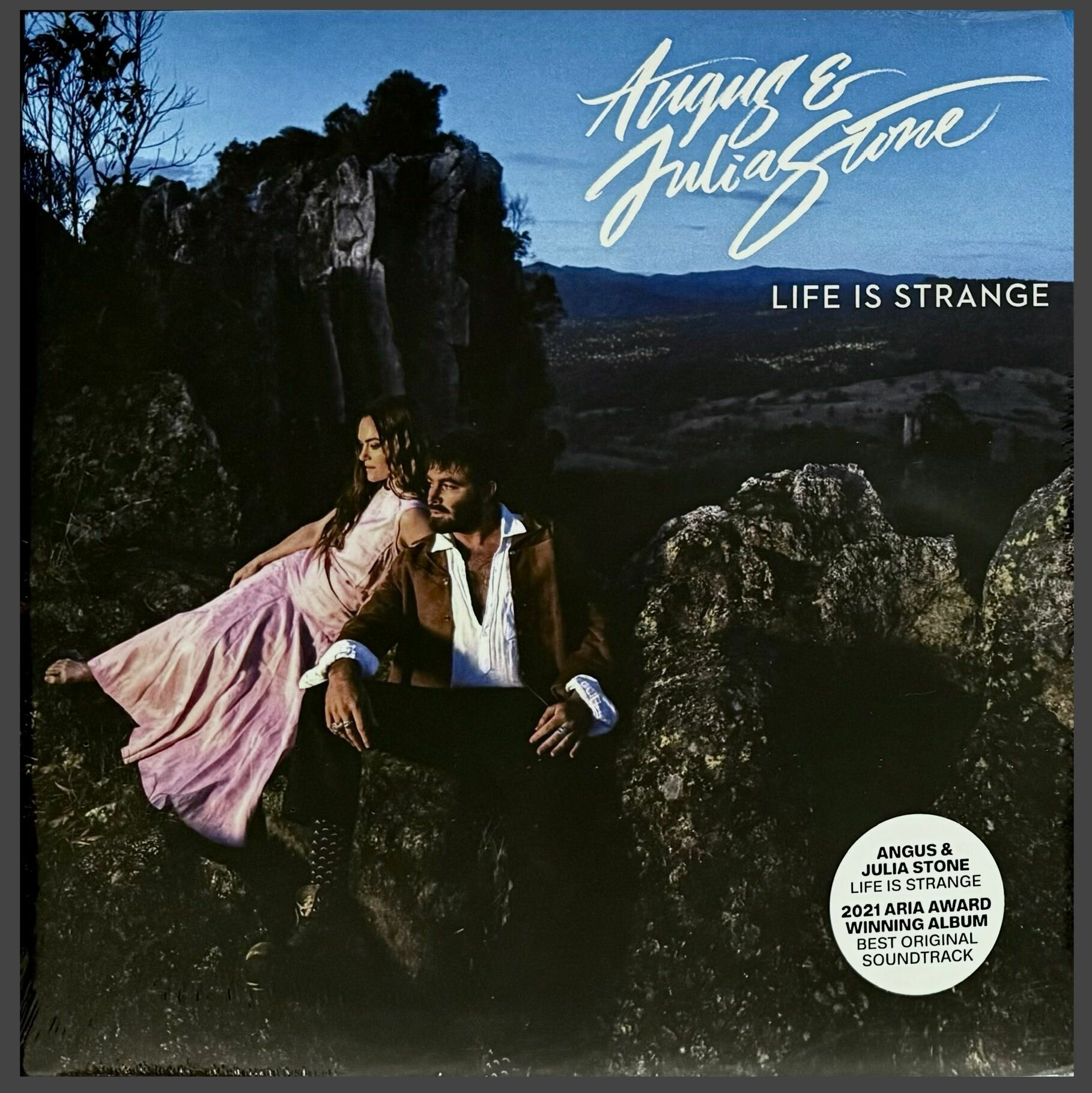 Виниловая пластинка Angus & Julia Stone - Life Is Strange (LP, 2022, BMG) flaming orange