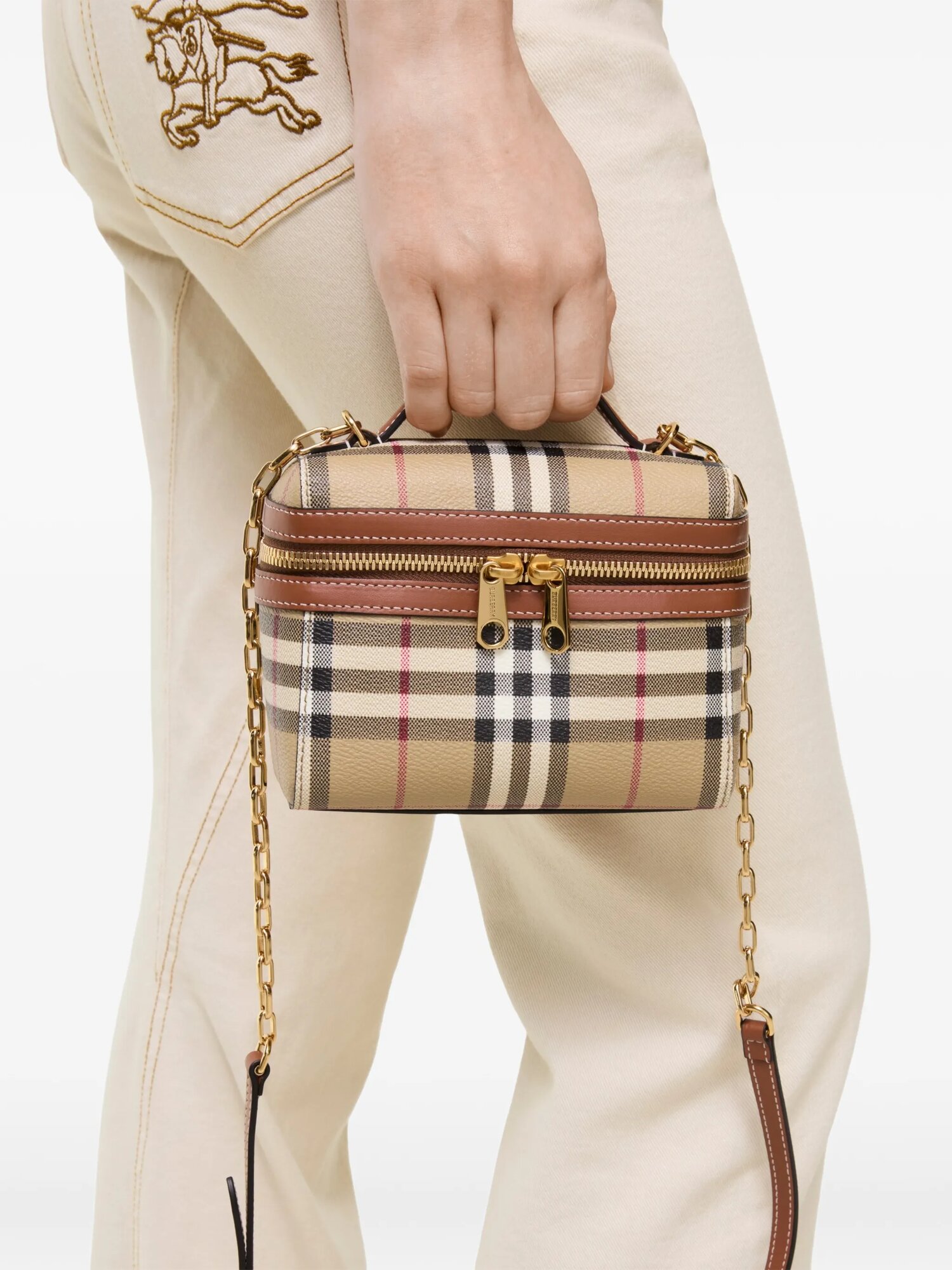 Сумка BURBERRY, разноцветный — фото 1