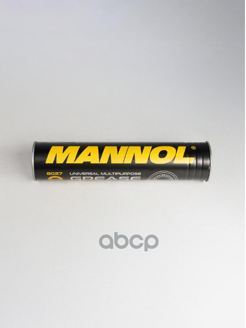 8027/8102 MANNOL MP-2 400 гр. UNIVERSAL MULTIPURPOSE GREASE MP2 Многоцелевая густая смазка MANNOL арт. MN8027-04M-E