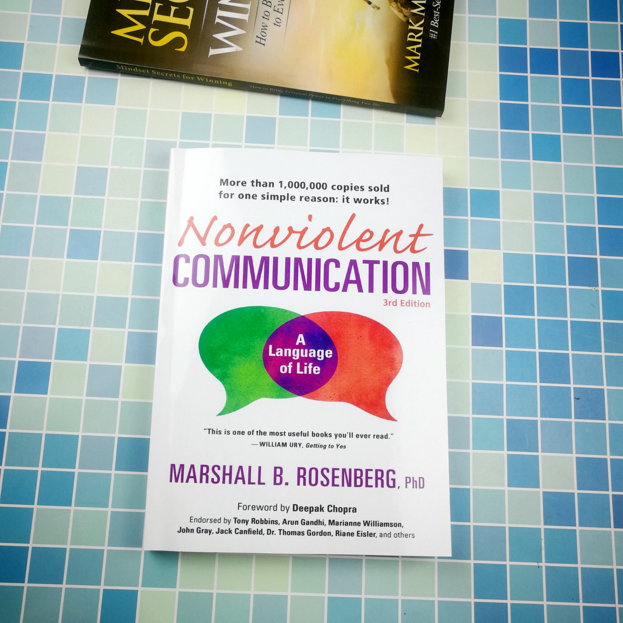Nonviolent Communication A Language of Life 3rd black and white Reprinted books
