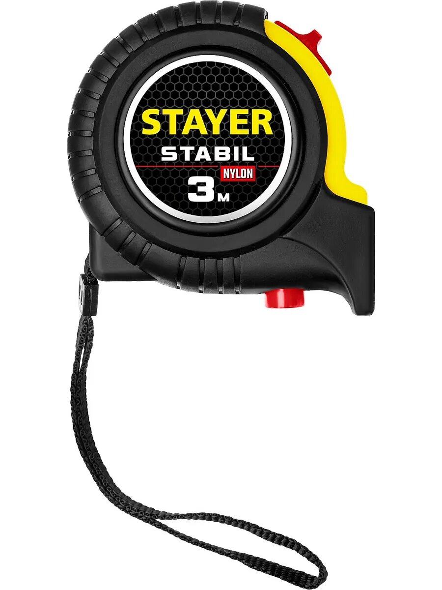 STAYER Stabil, 3 м х 16 мм, рулетка, Professional (3413
