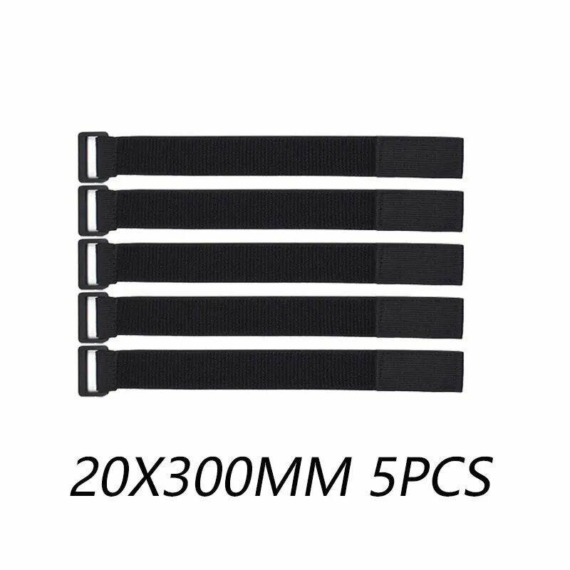5 шт. нейлоновые липучки 20x300 мм