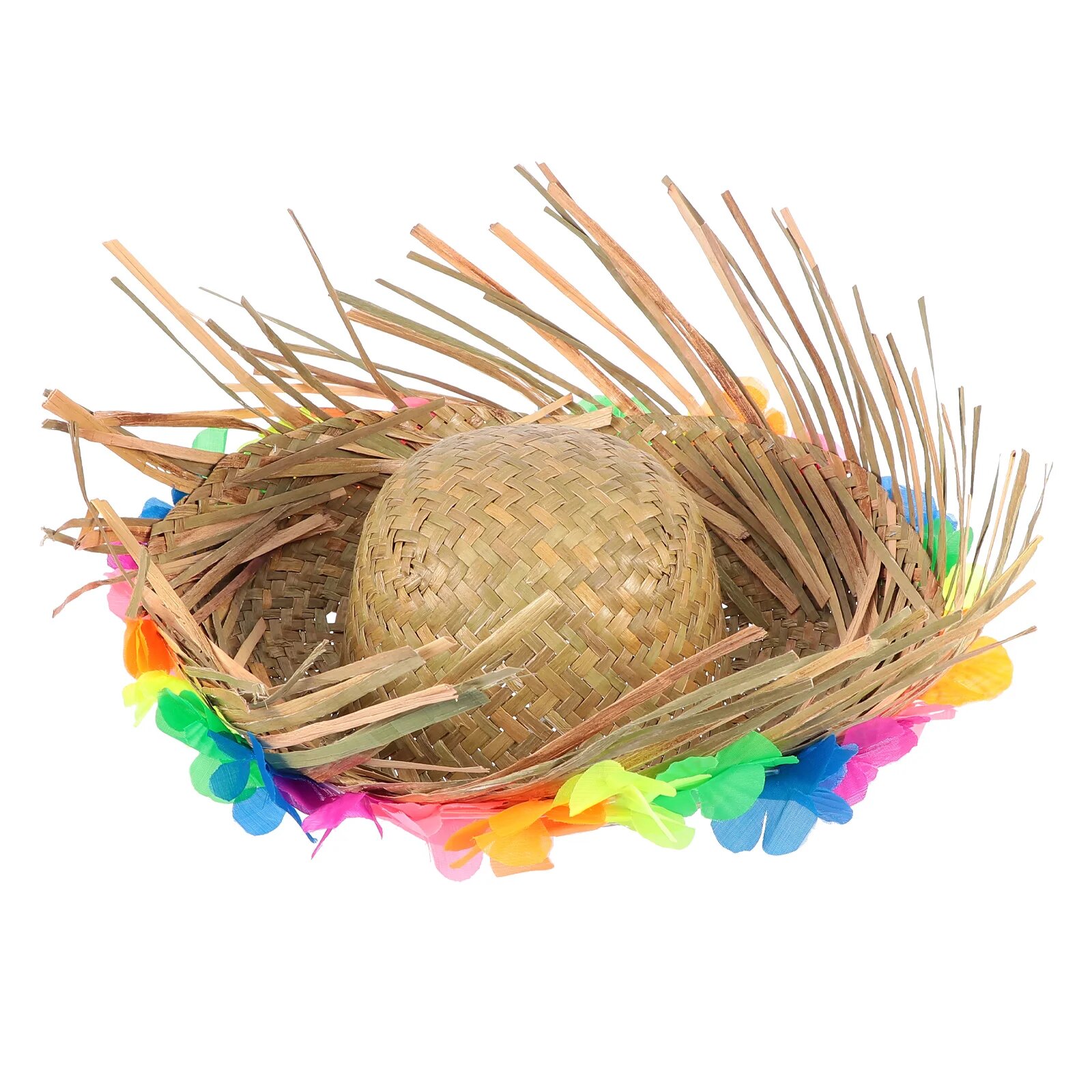 Гавайская шляпа из соломы
