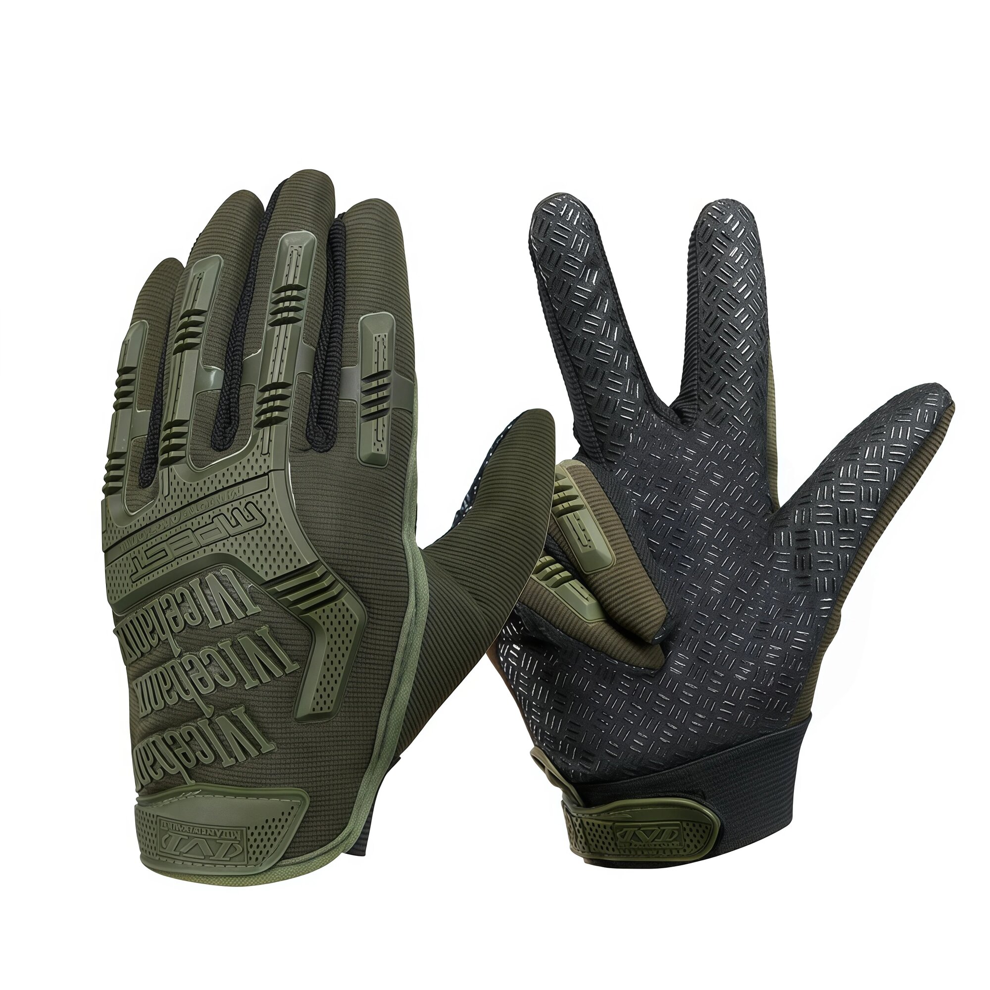 Тактические перчатки XL, темно-зеленые, A12 Military Green
