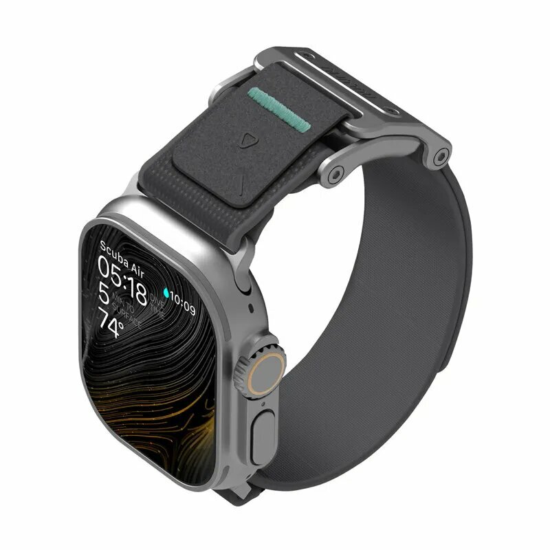 Спортивный ремешок AULUMU A11 серый, SL Buckle