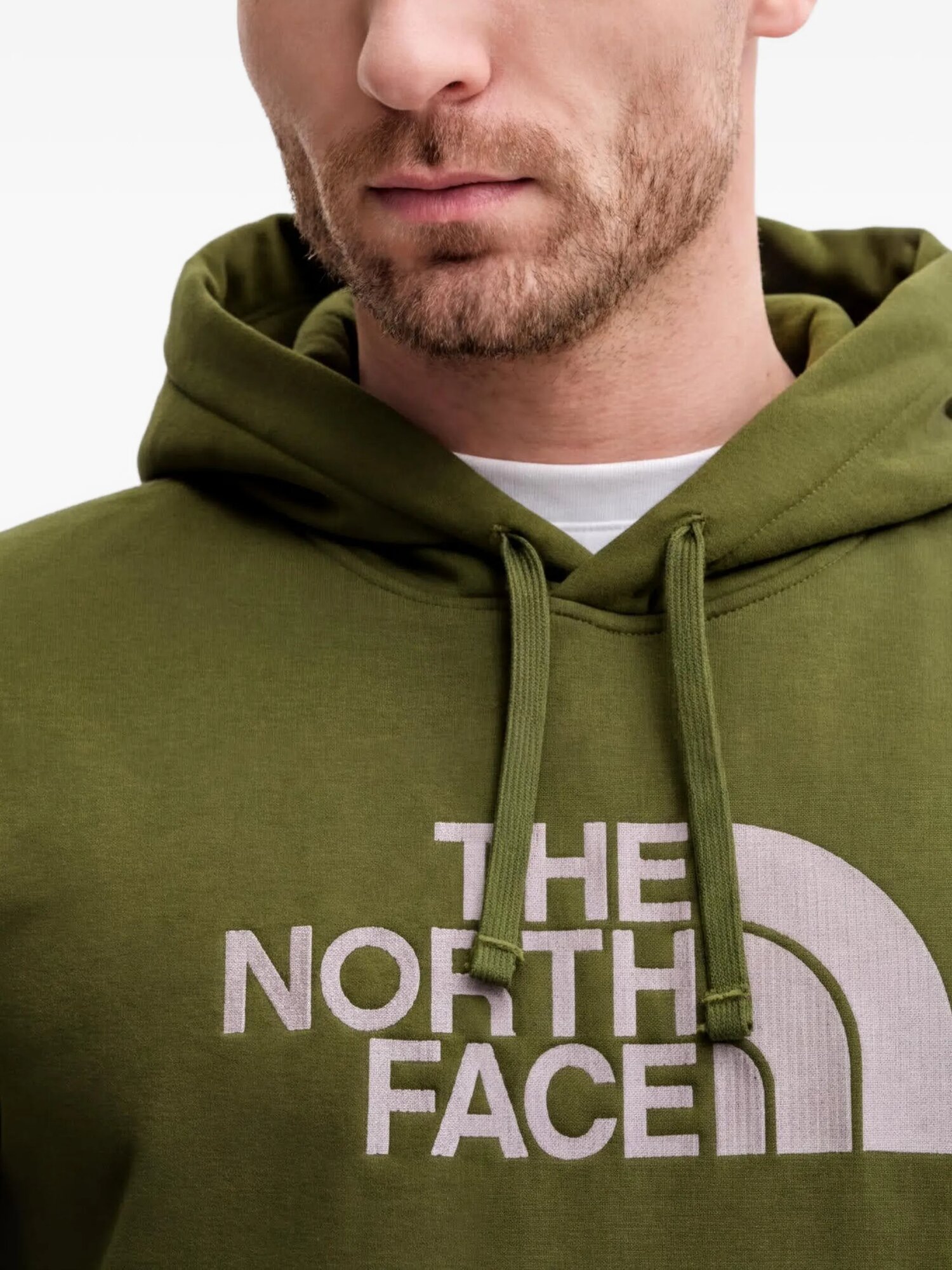 Худи The North Face Logo-print hoodie, размер L, , green — фото 1
